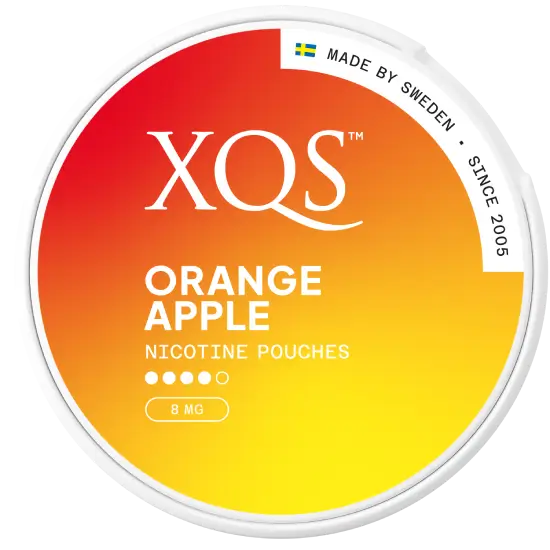 XQS Orange Apple Slim Strong | Nicopods UK – Nicopods UK Ltd