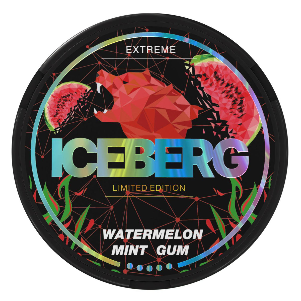 Iceberg Extreme Watermelon Mint Gum | Nicopods UK – Nicopods UK Ltd