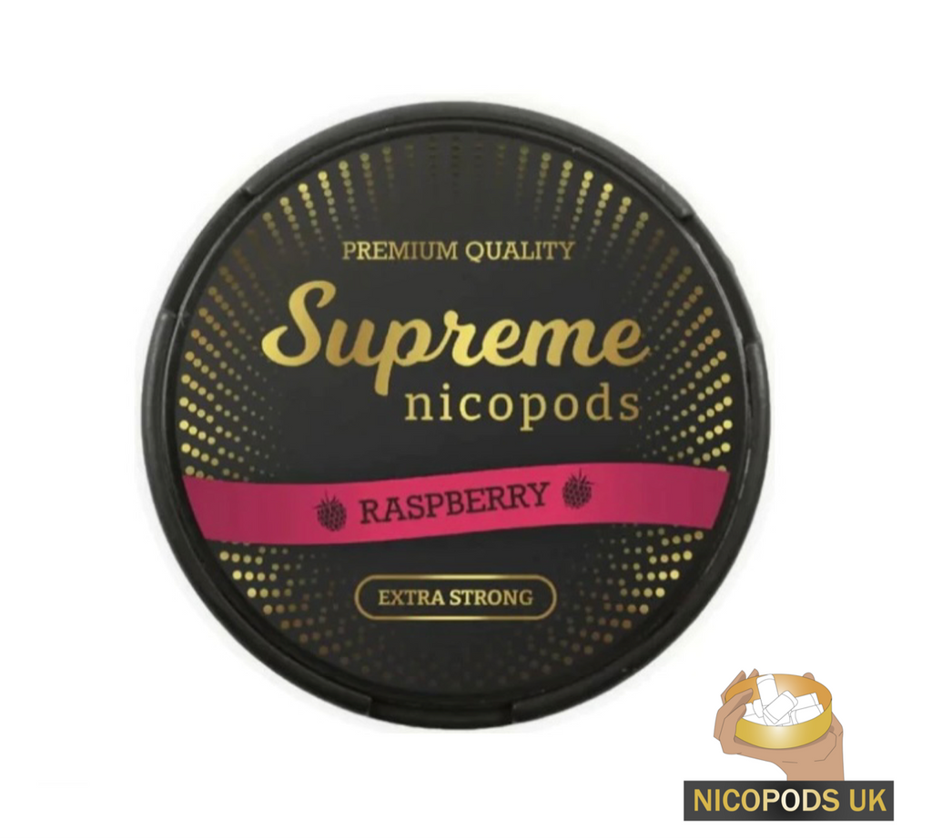 Supreme Raspberry Nicopods – Nicopods UK Ltd