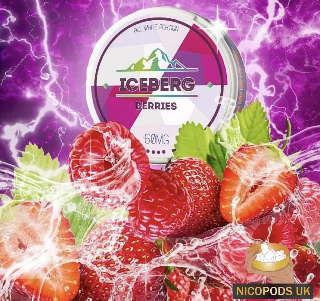 Iceberg Berries 60mg | Nicopods UK – Nicopods UK Ltd